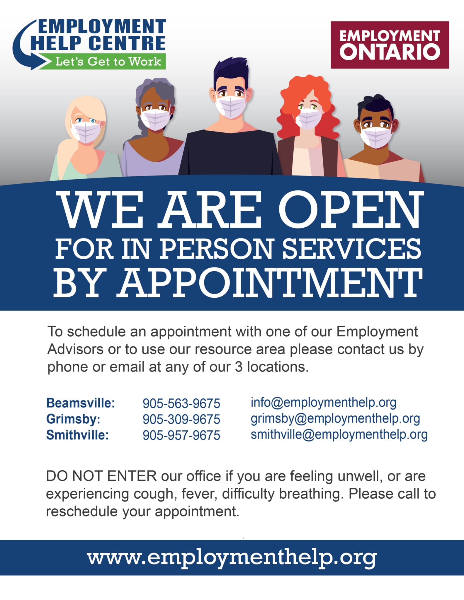 Contact - Employment Help Centre